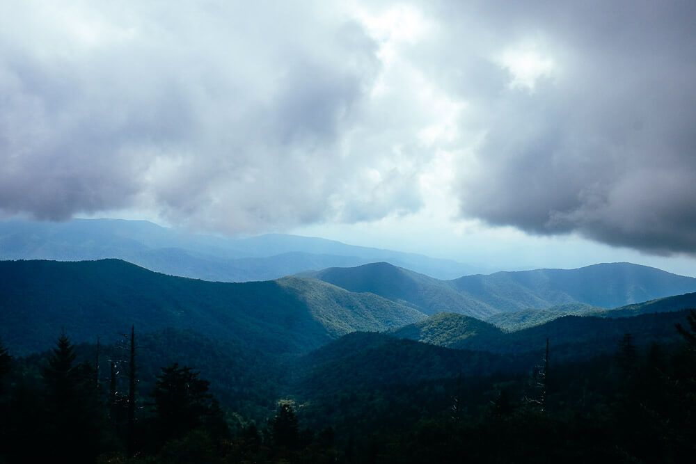 Hike the Andrews Bald Trail from Clingmans Dome