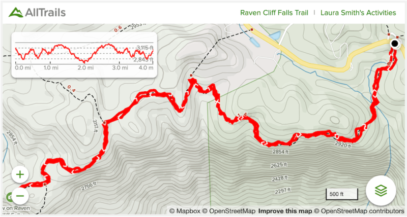 Hike to the Raven Cliff Falls Overlook [Trail Guide]